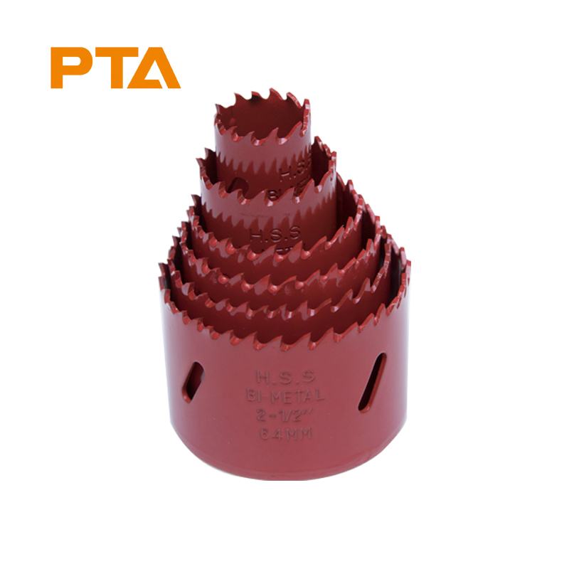 Hss Bi-metal Hole Saw Cutter 14-210mm For Stainless Steel, Metal, And ...