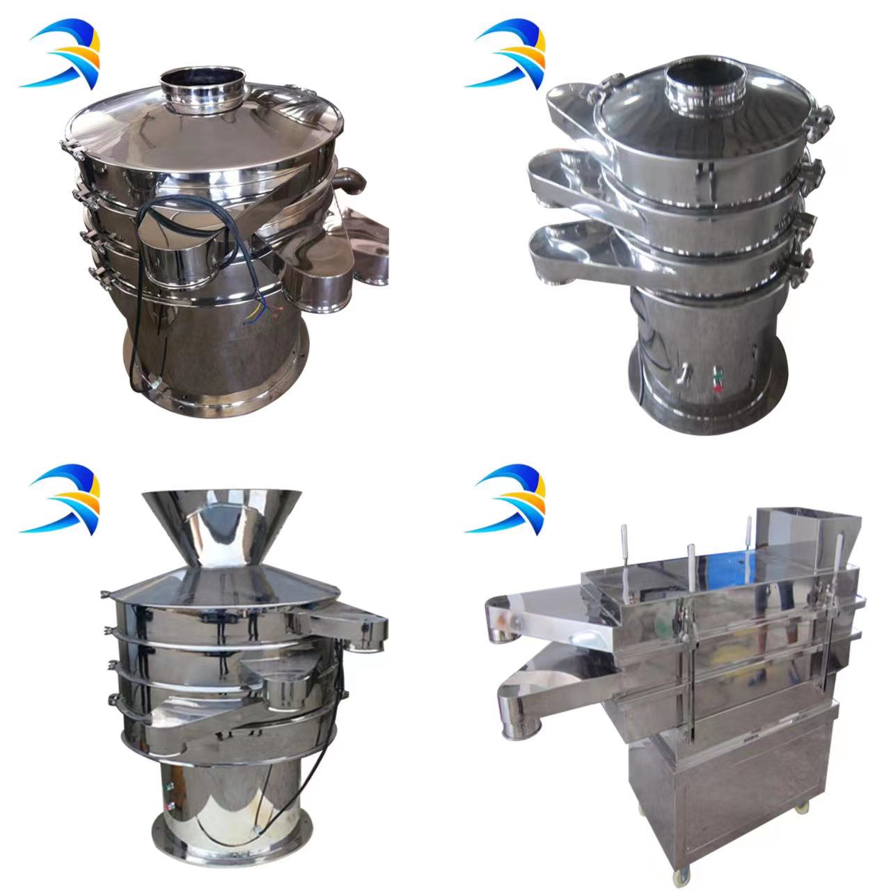 Corn Grain Rotary Vibrating Sieve Screening Machine, High Quality Corn ...