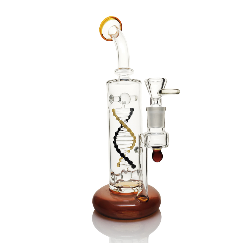 Dna Design High End Glass Pipe Tube Dual Dual Functional Perc โรงงานขาย ...