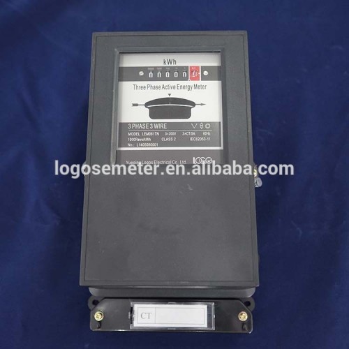 Logos Three Phase Front Panel Kilowatt-hour Meter Lem081up/dt862, High Quality Logos Three Phase ...
