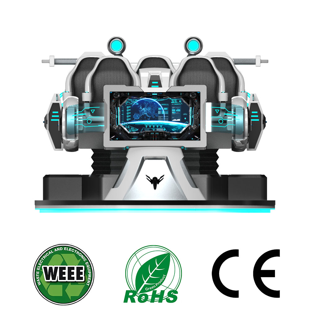 9d Vr Motion Cinema Spaceship Simulate Driving 5 Seaters Virtual ...