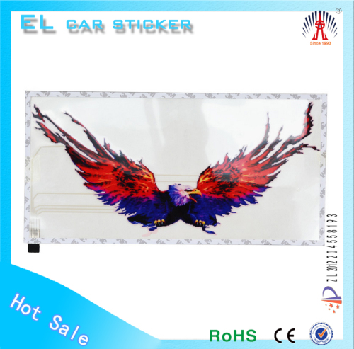 Car Glow Sticker El Car Flashing Sticker El Light Car Stickers, High ...