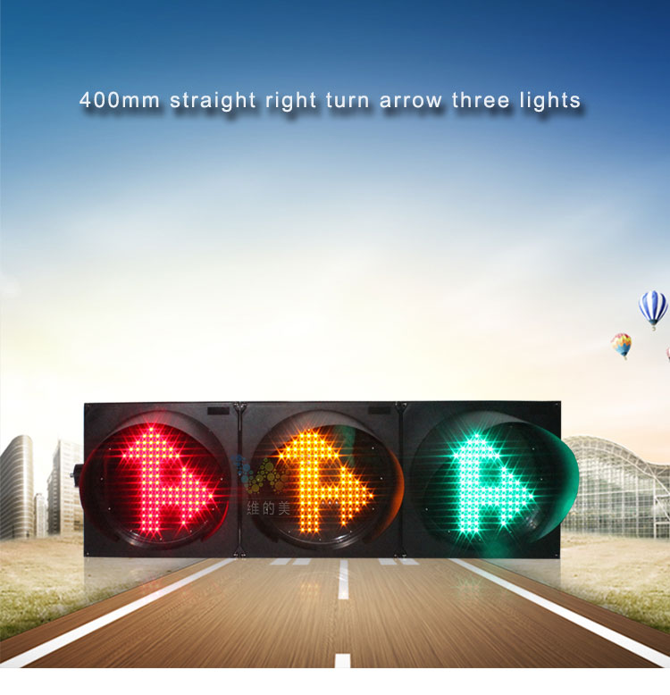 400mm Arrow Led Traffic Signal Light, High Quality 400mm Arrow Led ...