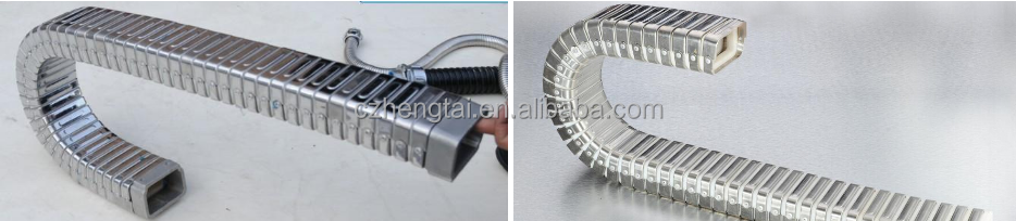 Conduit Shield Dgt Steel Conduit Protected Cable Chain Enclosure, High ...