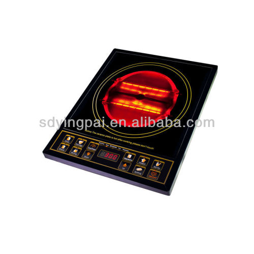 Button Control Single Burner Infrared Halogen Cooker, High Quality ...