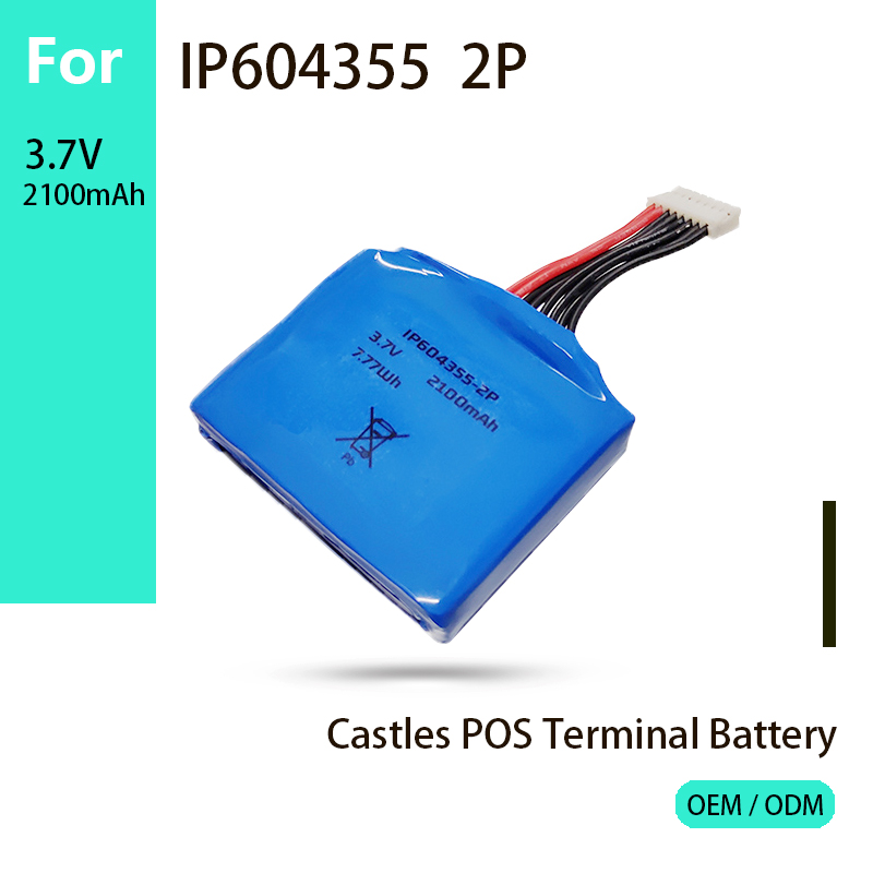 Castles V3 Ip604355-2p แบตเตอรี่ Dejavoo Z9 คุณภาพสูง Castles V3 ...