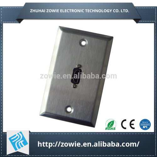 120 Type Hdmi Stainless Steel Wall Plate, High Quality 120 Type Hdmi ...