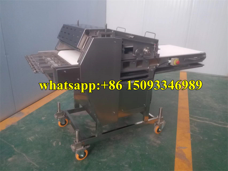 600mm Belt Type Pressing Flattening Machine For Poultry, Beef, Pork ...