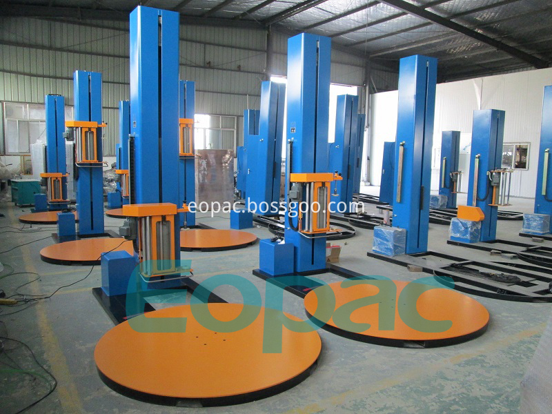 Mechanical Brake Pallet Stretch Wrapper, High Quality Mechanical Brake ...