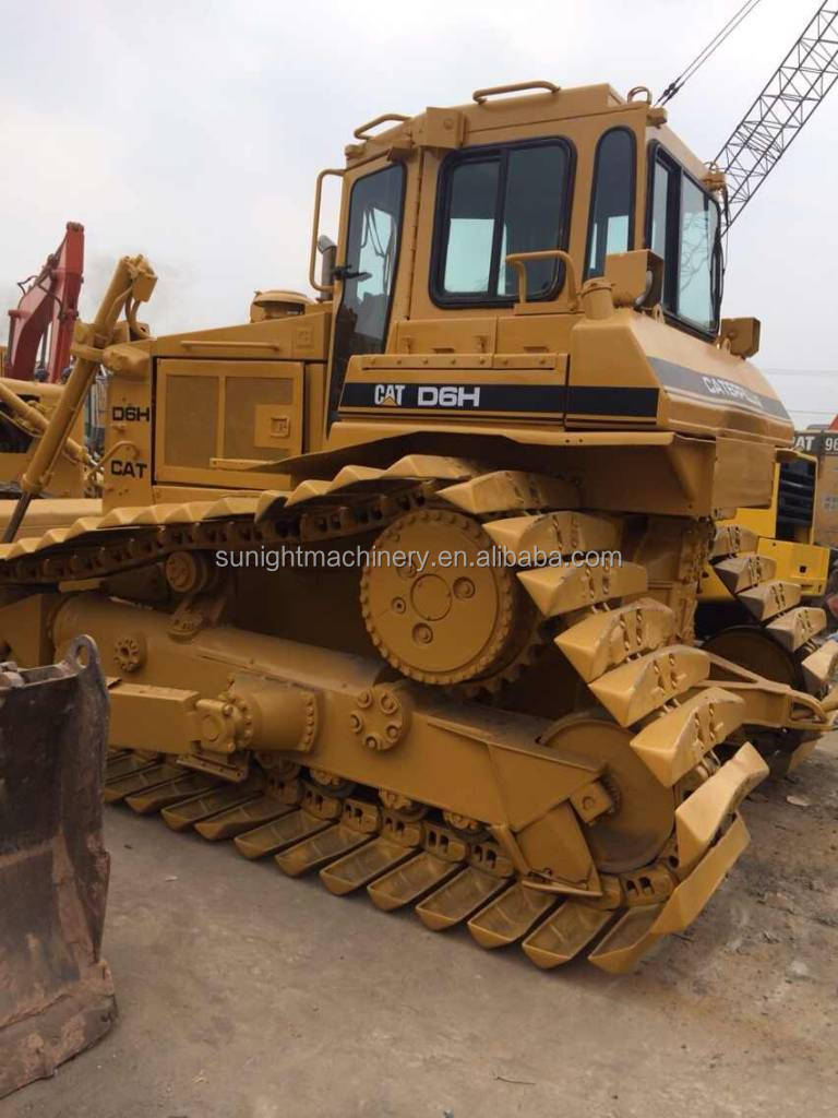 Used Caterpillar Bulldozer D6h/d7h With Triangle Tracks For Wet Lands ...