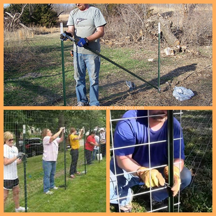 Hot Dip Galvanized Star Picket Fence Post, High Quality Hot Dip ...