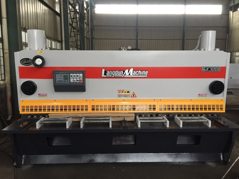 6mm Hydraulic Guillotine Shear - Metal Plate Cutting Machine With ...