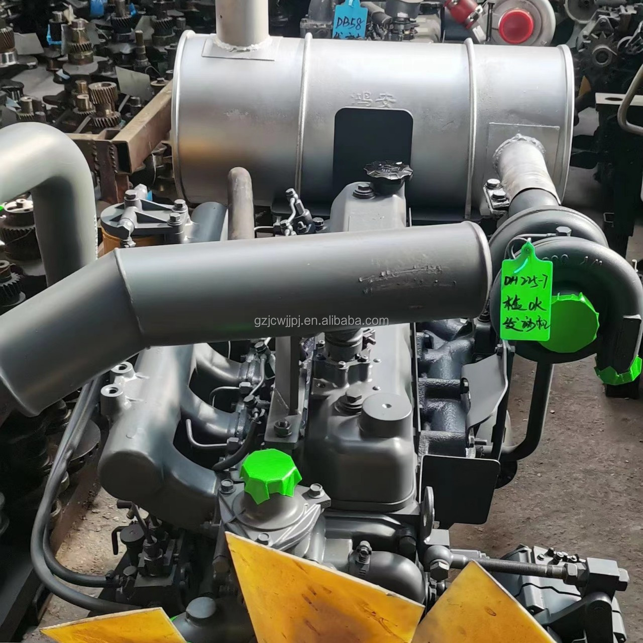 Used Diesel Engines And Assemblies For Doosan Excavators, High Quality ...