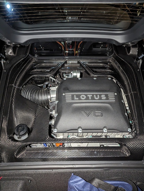 Lotus Emira V6 2022-2024 Carbon Fiber Engine Bay Trims - Replacement ...