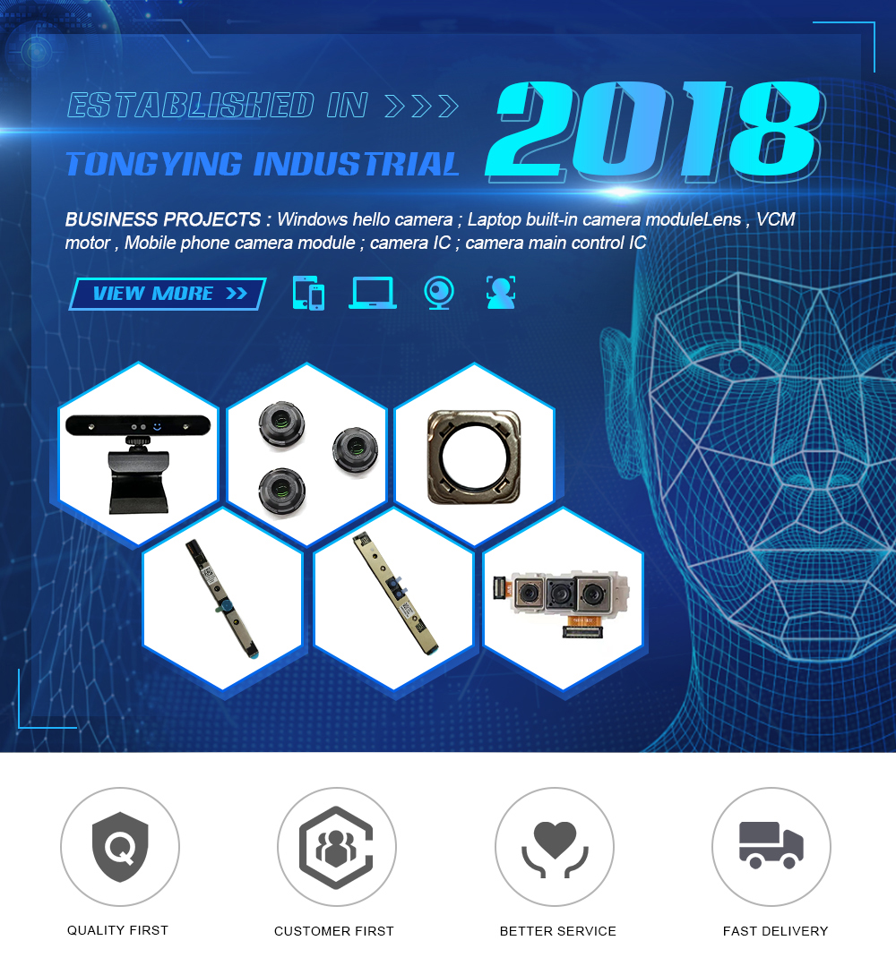 Customized Cmos Sensor Camera Module With Built-in Mic For Hp Laptop ...