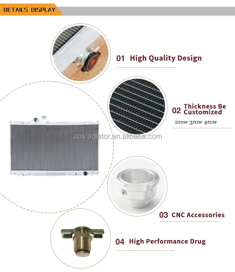 All Aluminum Radiator For Lexus Is300 3.0l L6 2001-2005, High Quality ...