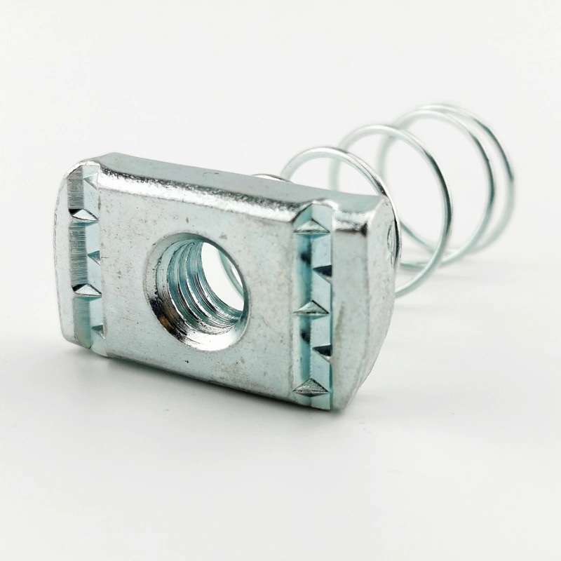 M6 Channel Nut with Spring For strut channel China Manufacturers ...