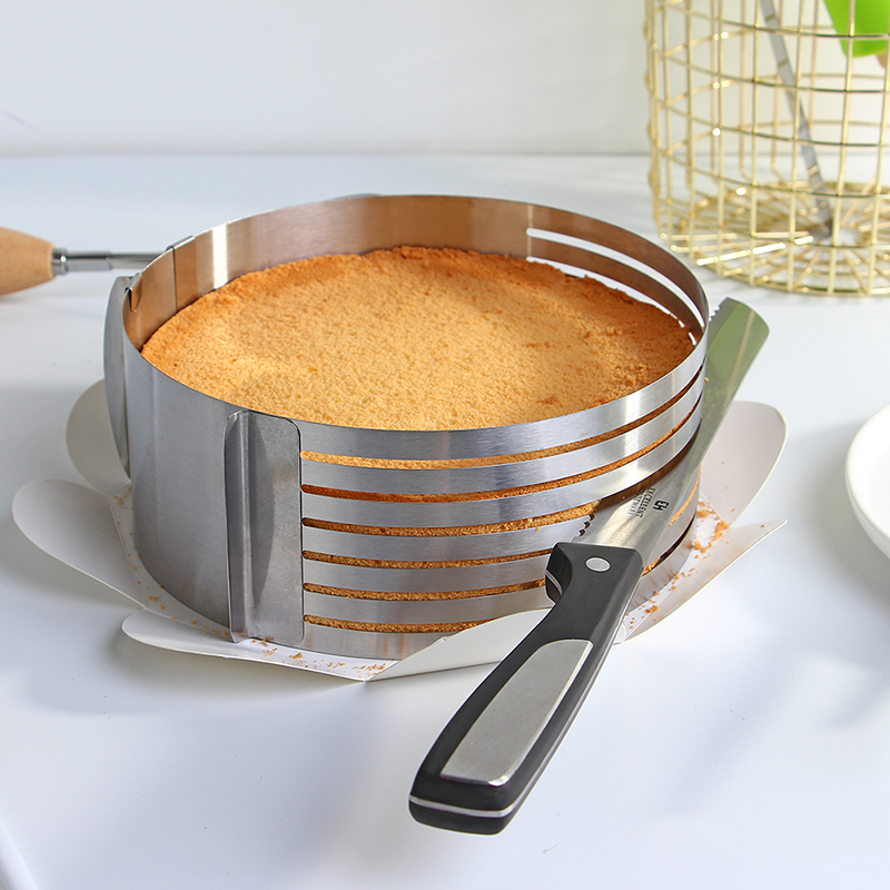 Adjustable Layered Cake Slicer Mold Cutter Ring Tools, High Quality ...