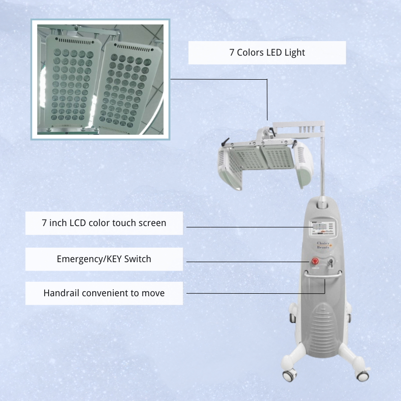 7 색 Led Pdt Photon Light Therapy 기계, Bossgoo.com의 고품질 7 색 Led Pdt ...