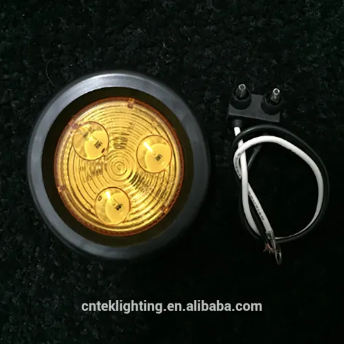 2 Inch Round Led Side Marker Light Amber, High Quality 2 Inch Round Led ...