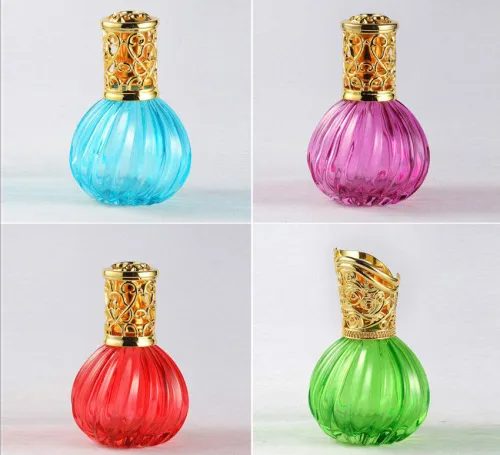 Colorful 80ml Decorative Fragrance Oil Lamp, Catalytic Effusion Lamp ...