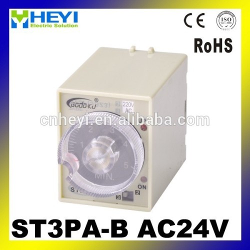Electronic Timing Relays Timer Delay Relay 24vac St3pa-b, High Quality ...