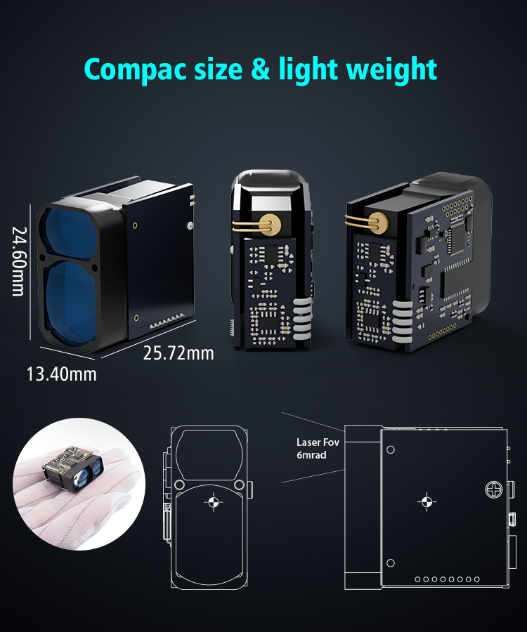 TS1224 2000m Time of Flight Laser Distance Sensor China Manufacturers ...