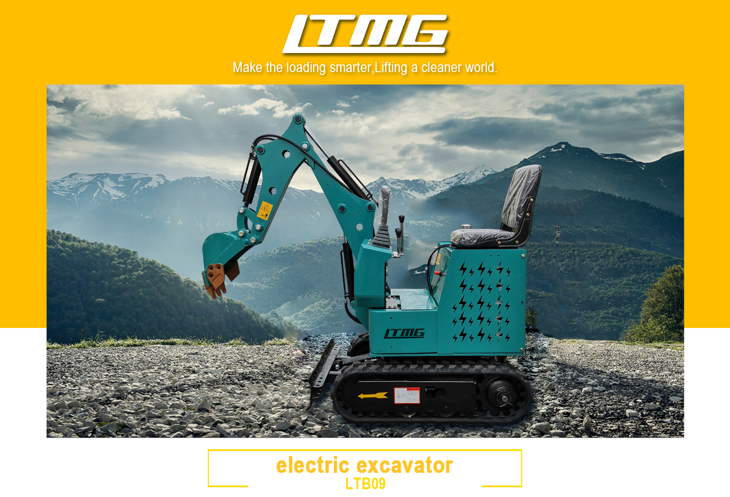 Electric Hydraulic Mini Excavator With Lithium Battery, High Quality ...