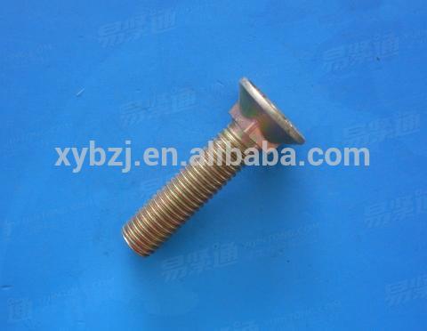 Flat Countersunk Square Neck Bolt, High Quality Flat Countersunk Square ...