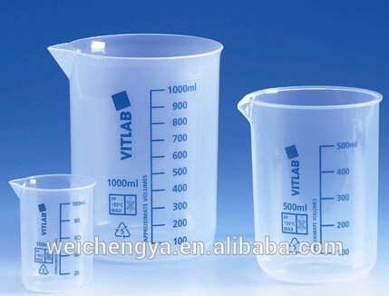 Laboratory Plastic Measuring Beaker .pp Beaker, High Quality Laboratory ...