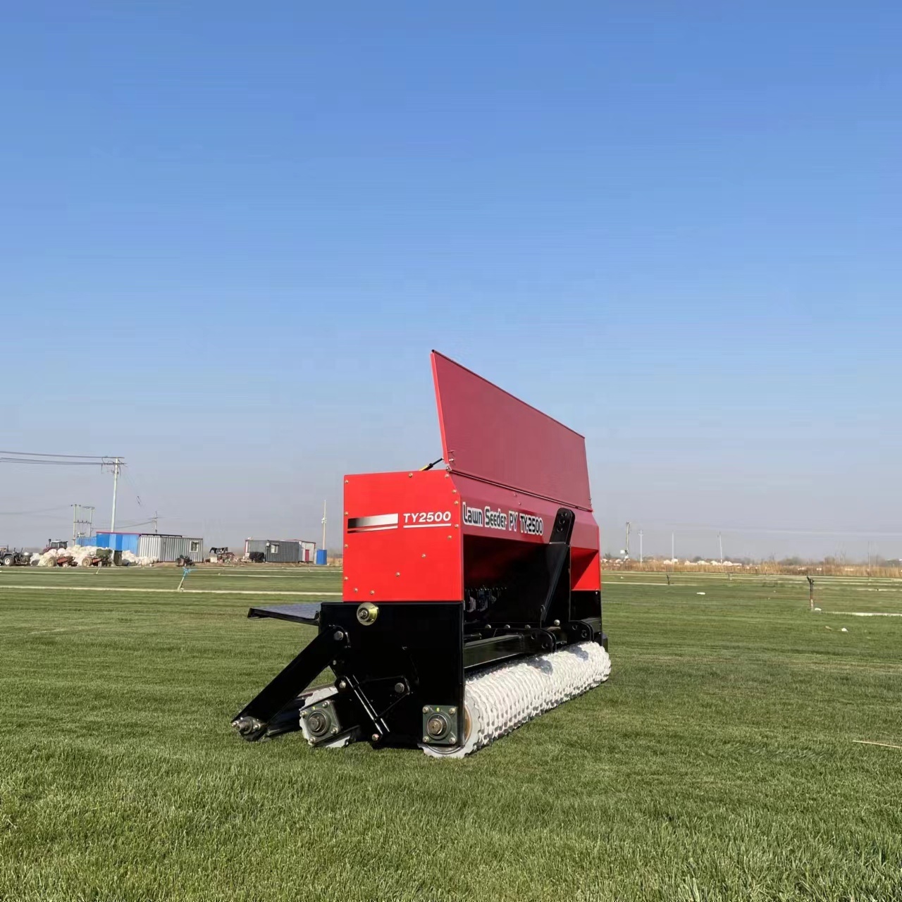 Grass Seeder Machine: Lawn Tractor Seed Planters, High Quality Grass ...