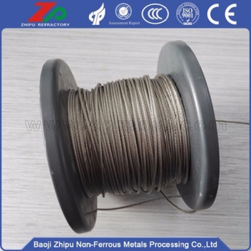 High tensile tungsten wire rope for sale China Manufacturer