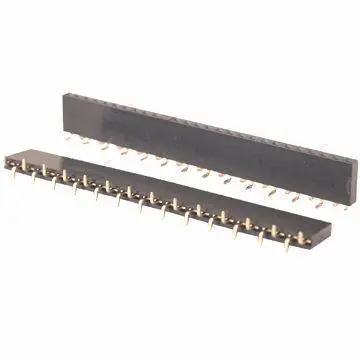 Female Headers With 2.54mm Pitch, Single Row, Smt Type, High Quality Female Headers With 2.54mm ...