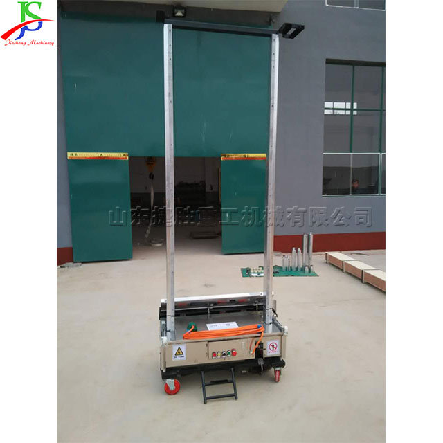 Vertical Fixed Gypsum Lime Cement Plastering Machine Without ...