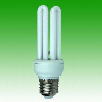 Compact Fluorescent Lamp, 3u, T4, 20w, E27/b22 Base, 110-130/220-240v ...
