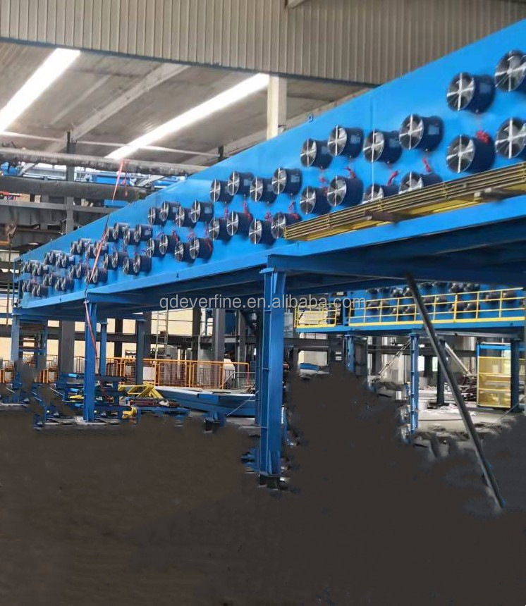 Overhead Type Rubber Batch Off Cooling Machine With Auto Wig-wag Device ...