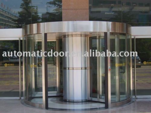 Central Column Automatic Revolving Door, High Quality Central Column ...
