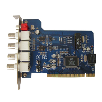 Df-900 Cctv Digital Dvr Card With 4 Channel Video Input, High Quality ...