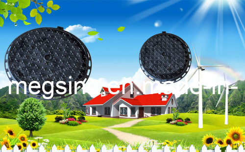 802*802 Pavement Access Manhole Cover With Round Frame, High Quality ...