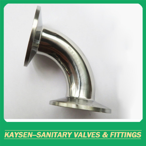 Stainless Steel Sanitary 3a 90deg Clamp Elbow, High Quality Stainless ...