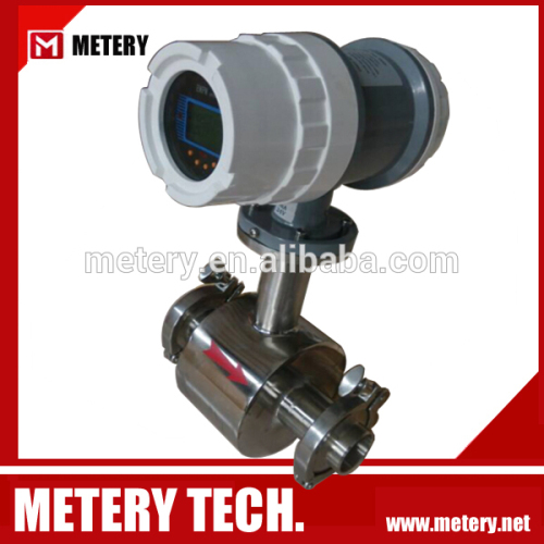 Tri-clamp Electromagnetic Flow Meter Dalian Metery, High Quality Tri ...