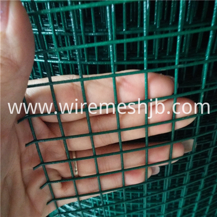 Dark Green PVC Coated Welded Wire Mesh Rolls China Manufacturer