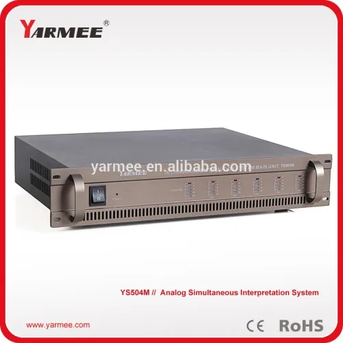 Ir Simultaneous Language Interpretation System With Interpreter Control Ys504--yarmee, High ...