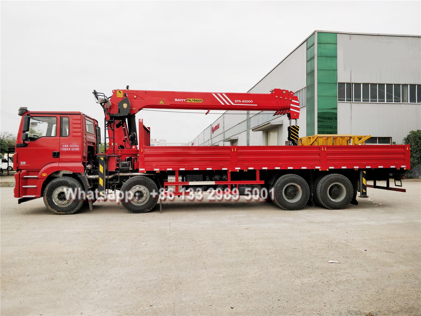 12 Wheel Shacman Delong 16 Ton Truck Mounted Sany Palfinger Sps 40000 ...