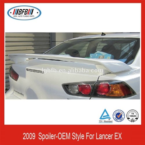 Oem Style!!!rear Abs Plastic Spoiler For Lancer Ex 2009, High Quality ...