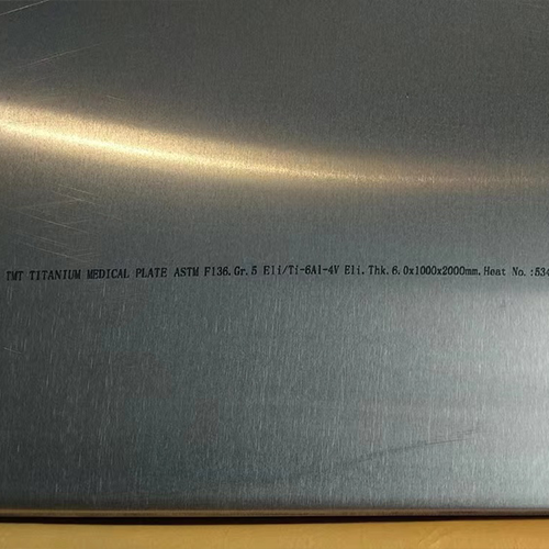 0.5 มม. Iso5832-3 Astm F136 Ti-6al-4veli Titanium Sheet Sale คุณภาพสูง ...