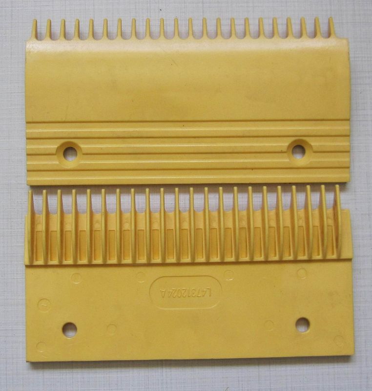 200mm Pc Escalator Comb Plate With 2 Holes / Mitsubishi Escalator Parts ...