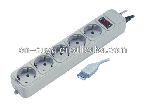Master Slave Electrical Socket With Surge Protector, High Quality ...