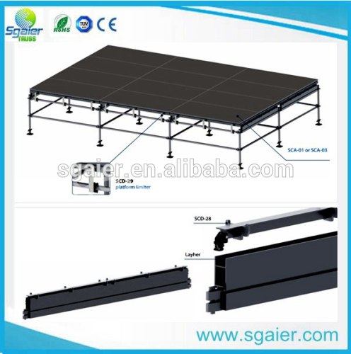 Layer Exhibition Stage,layer Stage For Concert ,steel Layer Stage,iron ...