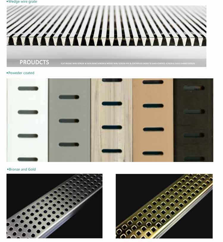 Channel Long Stainless Steel Balcony Linear Floor Drain: Enhancing ...